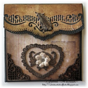 Art Deco & Nouveau Style Ornament 10 - MDF Wood Shape